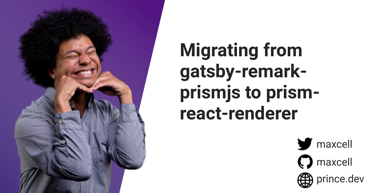 Migrating from gatsby-remark-prismjs to prism-react-renderer